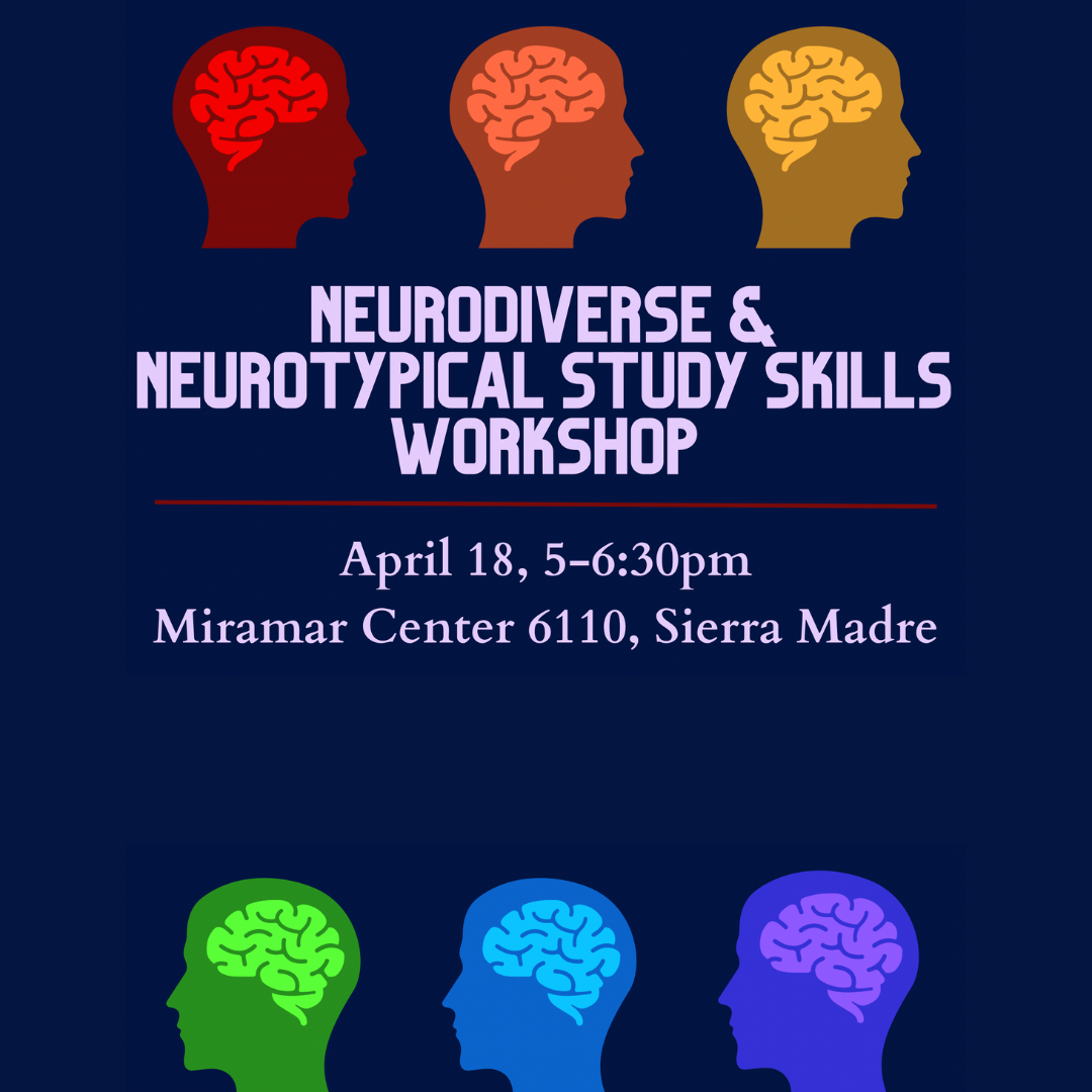 Neurotypical and Neurodiverse Study Skills Workshop | Disabled Students ...